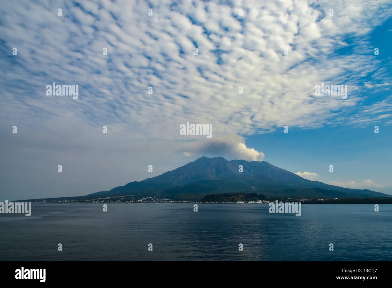 Sakurajima Volcano in Kyushu, Japan, is one of the world's most active ...