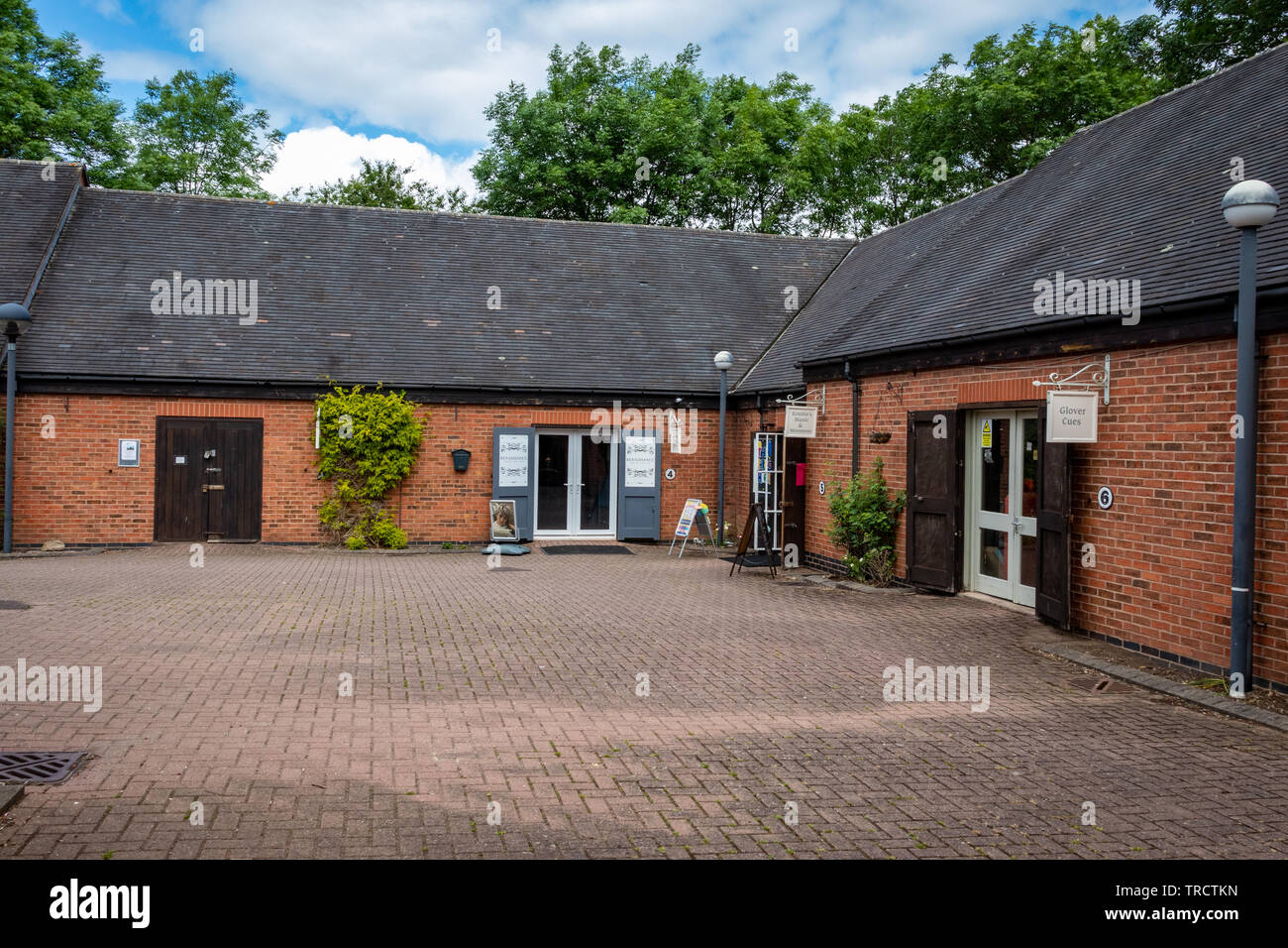 Moira Furnace Museum Building and Craft Centre next to the Ashby Canal ...