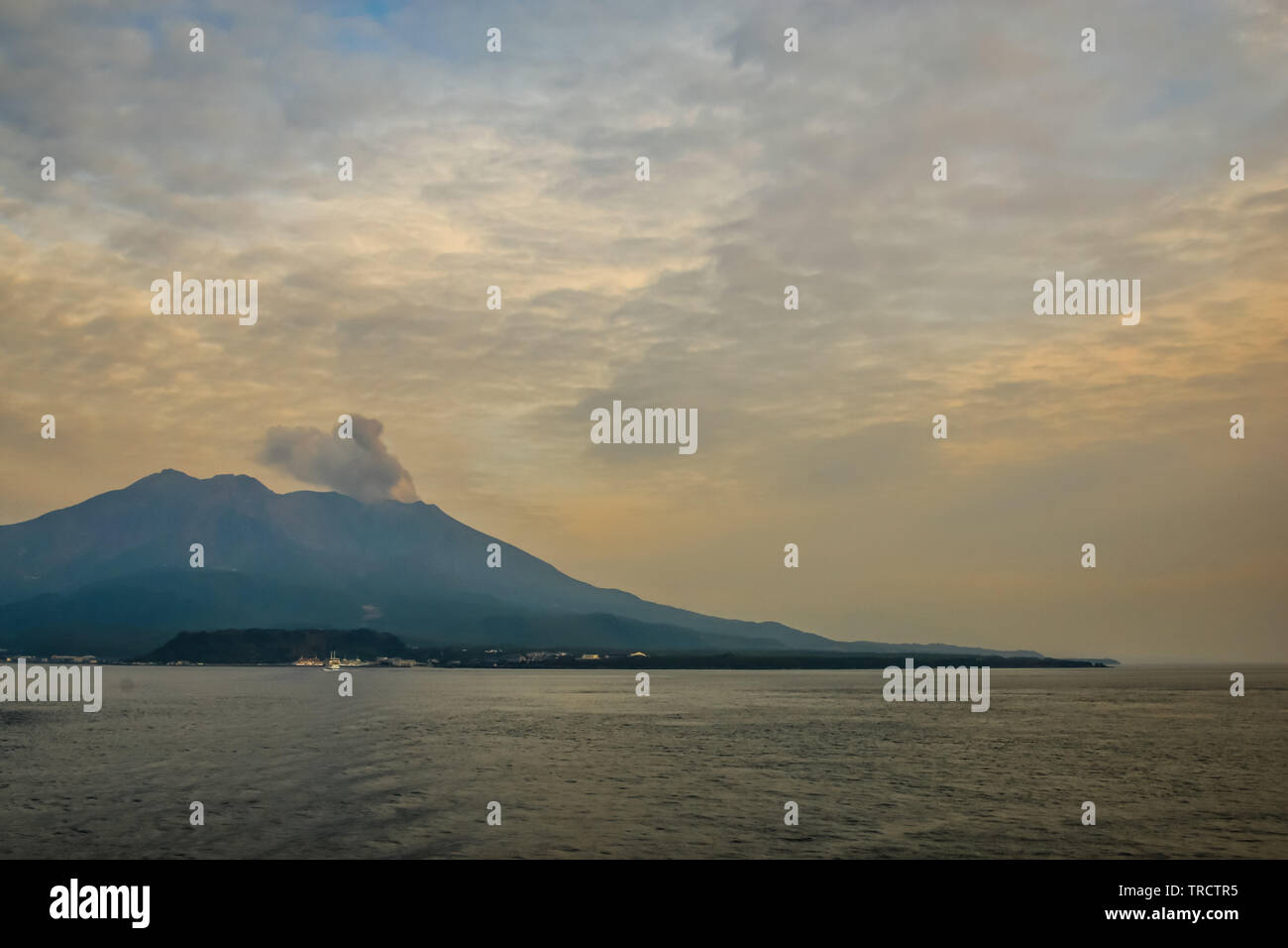 Sakurajima Volcano in Kyushu, Japan, is one of the world's most active ...