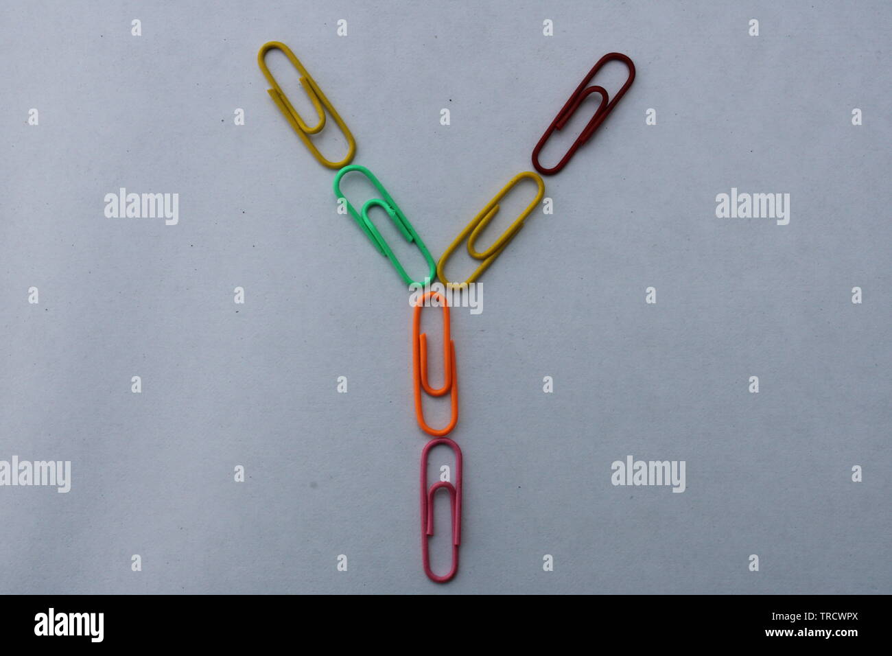 Blue y letter hi-res stock photography and images - Alamy