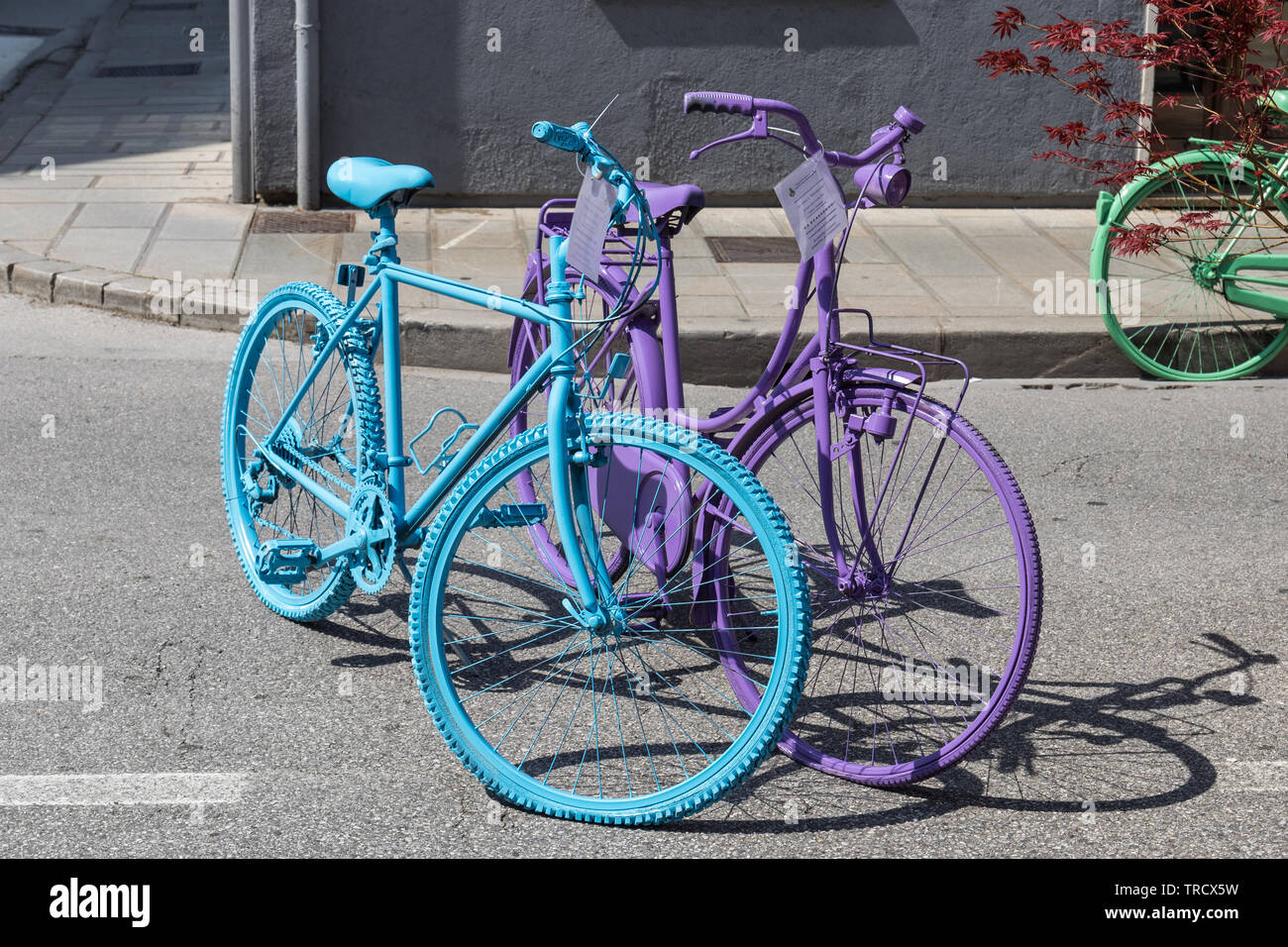 Colourful bicycles hi-res stock photography and images - Alamy