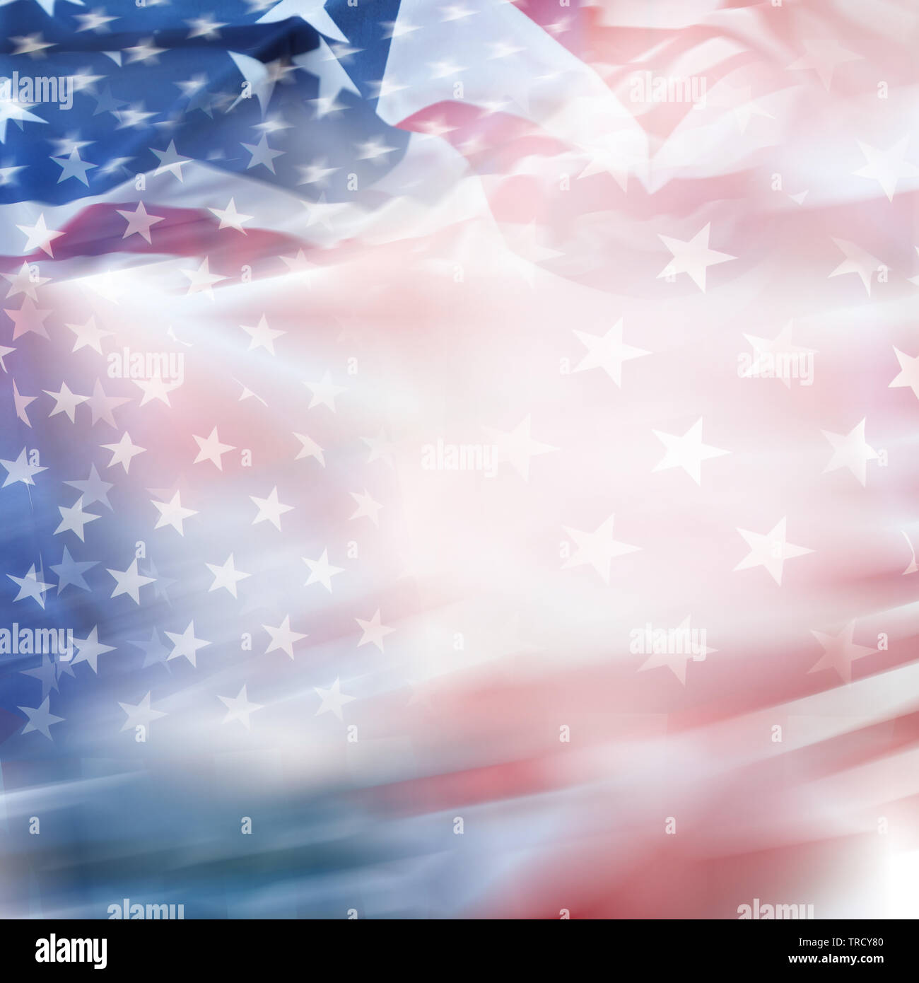 Abstract blurred USA America flag Stock Photo - Alamy