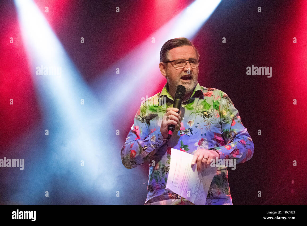 Barry Gardiner MP talking at the Great Big Rally which is the first of ...