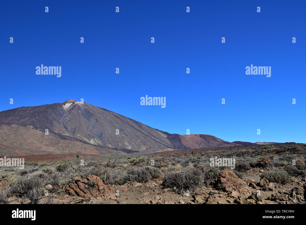 Scenic view of Mount Teide in Tenerife Stock Photo - Alamy