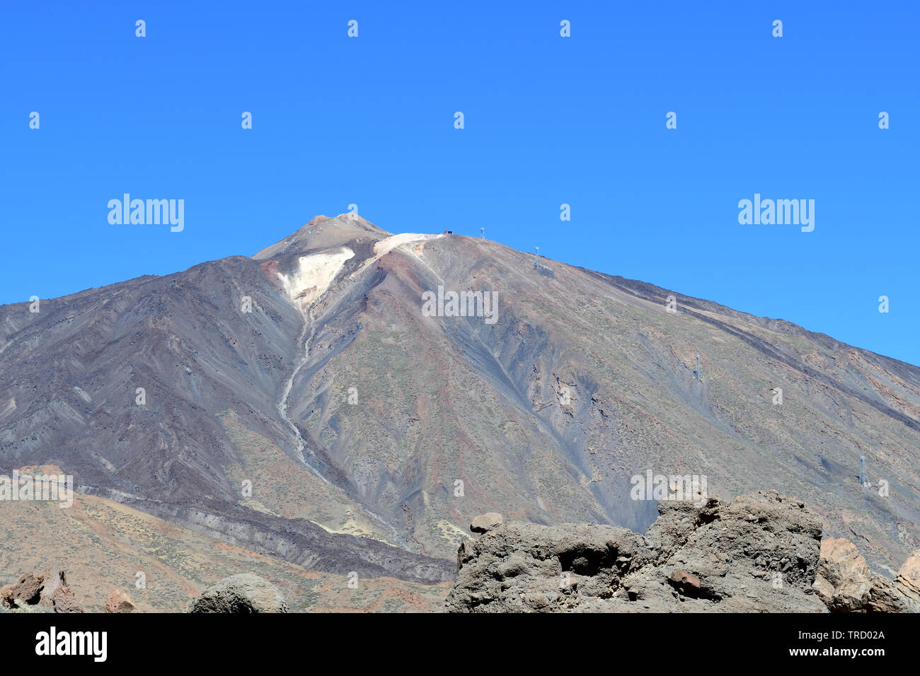 View of Mount Teide in Tenerife Stock Photo - Alamy