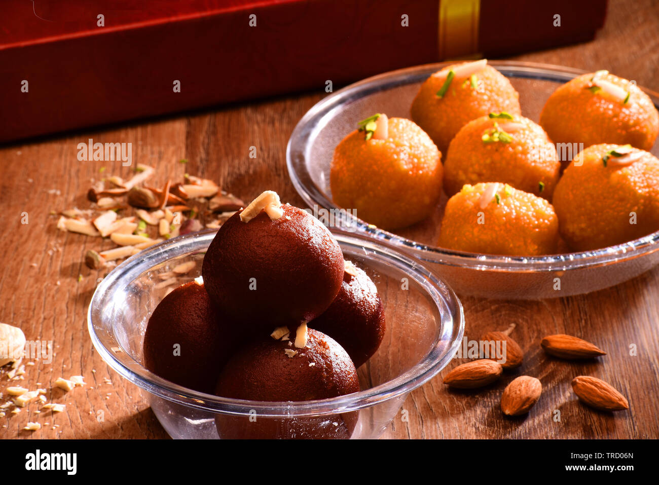 Gulab jamun indian sweet hi-res stock photography and images - Alamy
