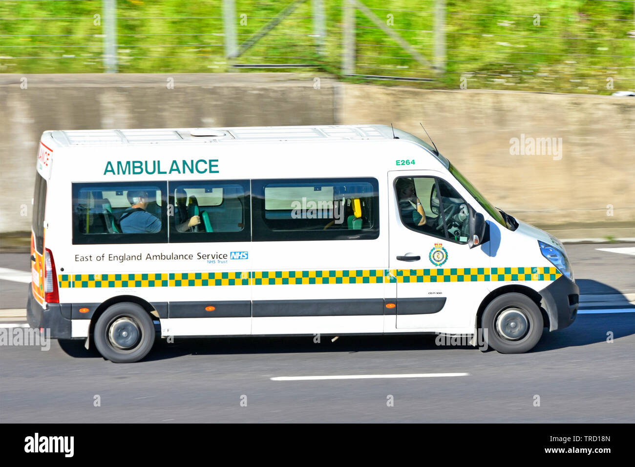Ambulance inside patient hi-res stock photography and images - Alamy