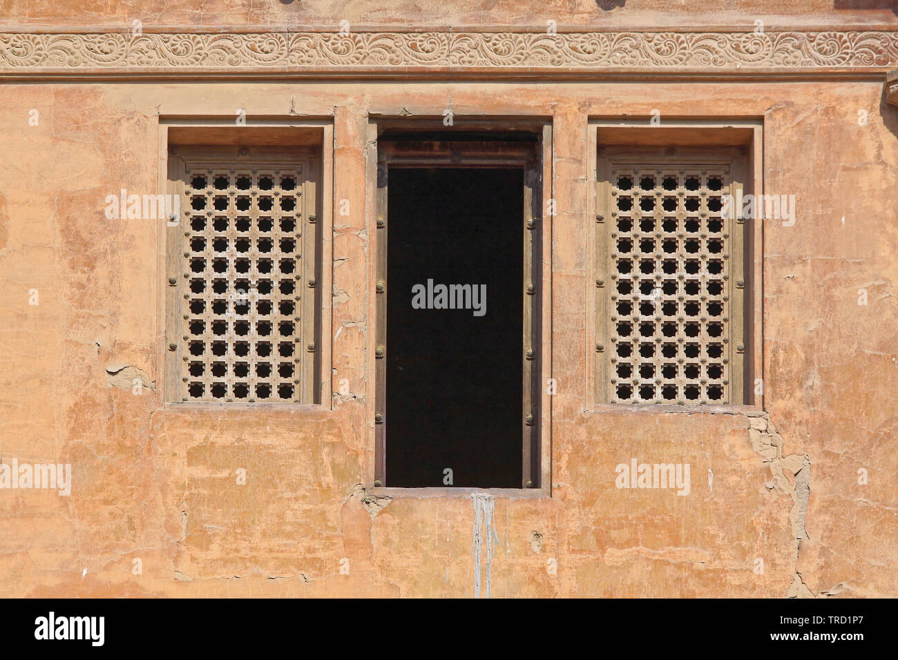 Windows at Abandoned Palace in Cairo Egypt Stock Photo - Alamy