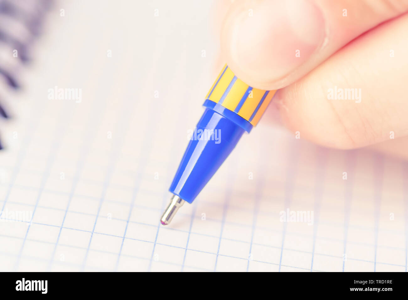 Letter writing teenager hi-res stock photography and images - Alamy