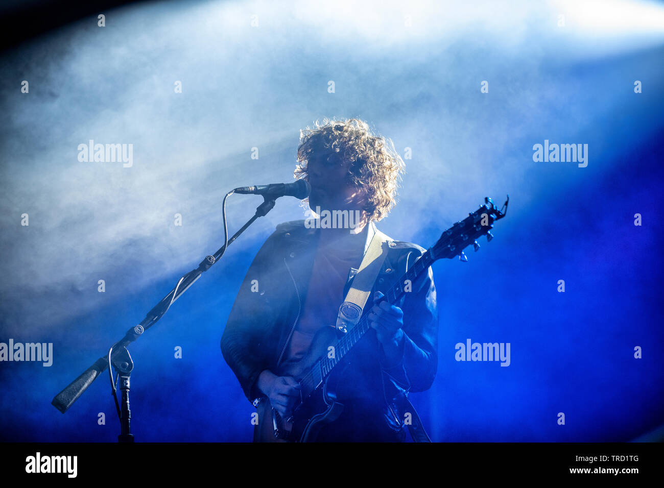 Johnny Borrell Of Razorlight High Resolution Stock Photography and ...