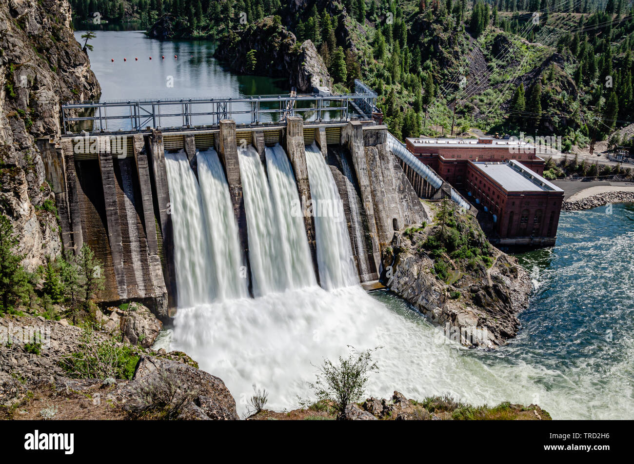 Spokane dam hi-res stock photography and images - Alamy