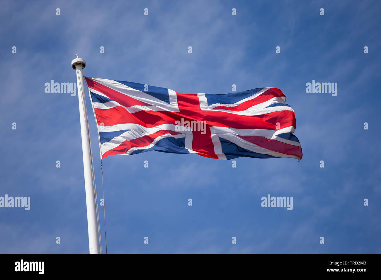 Union Flag of the United Kingdom, the British Union Jack Stock Photo ...