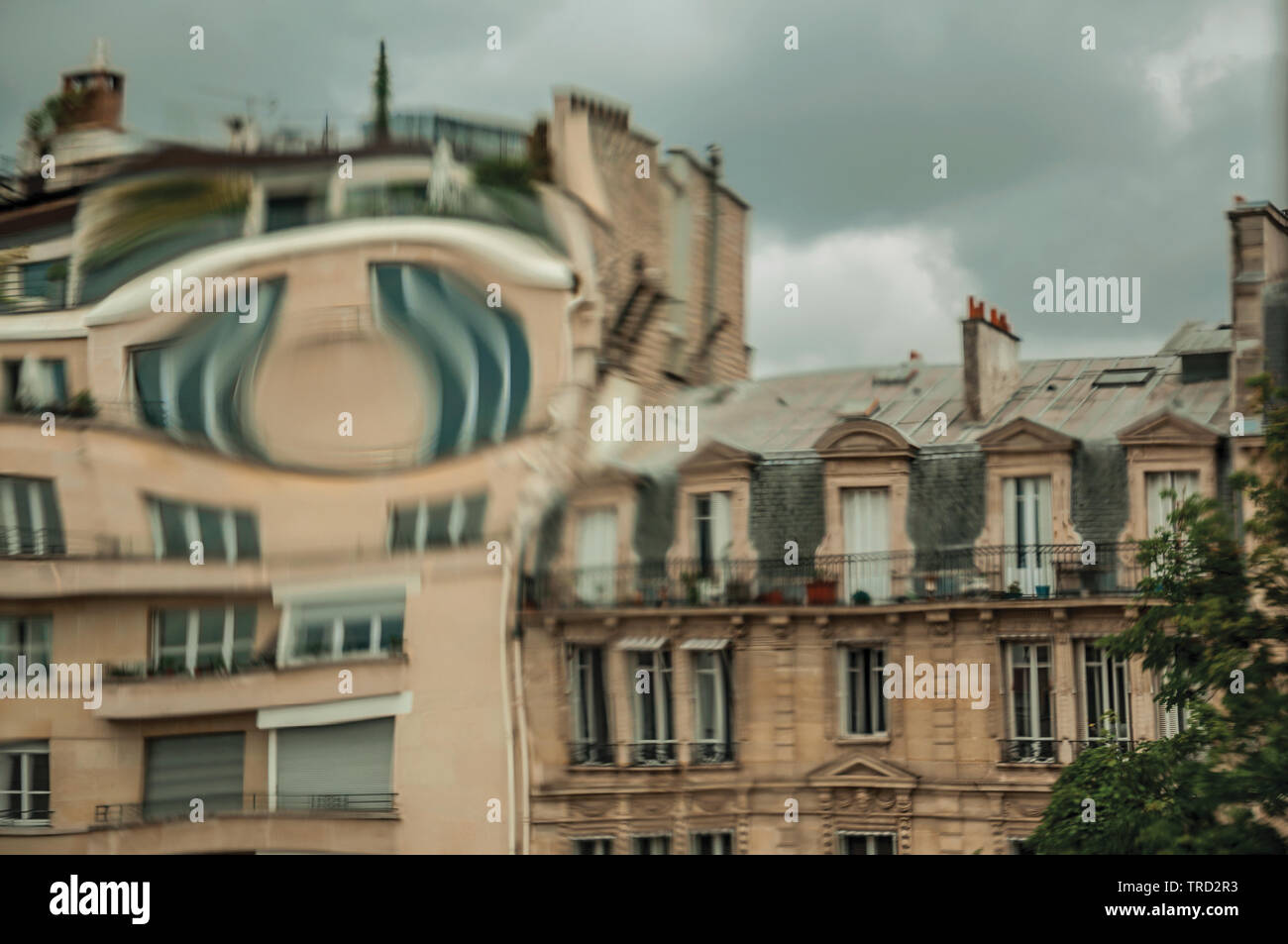 Buildings with natural distortions caused by real deformations in ...