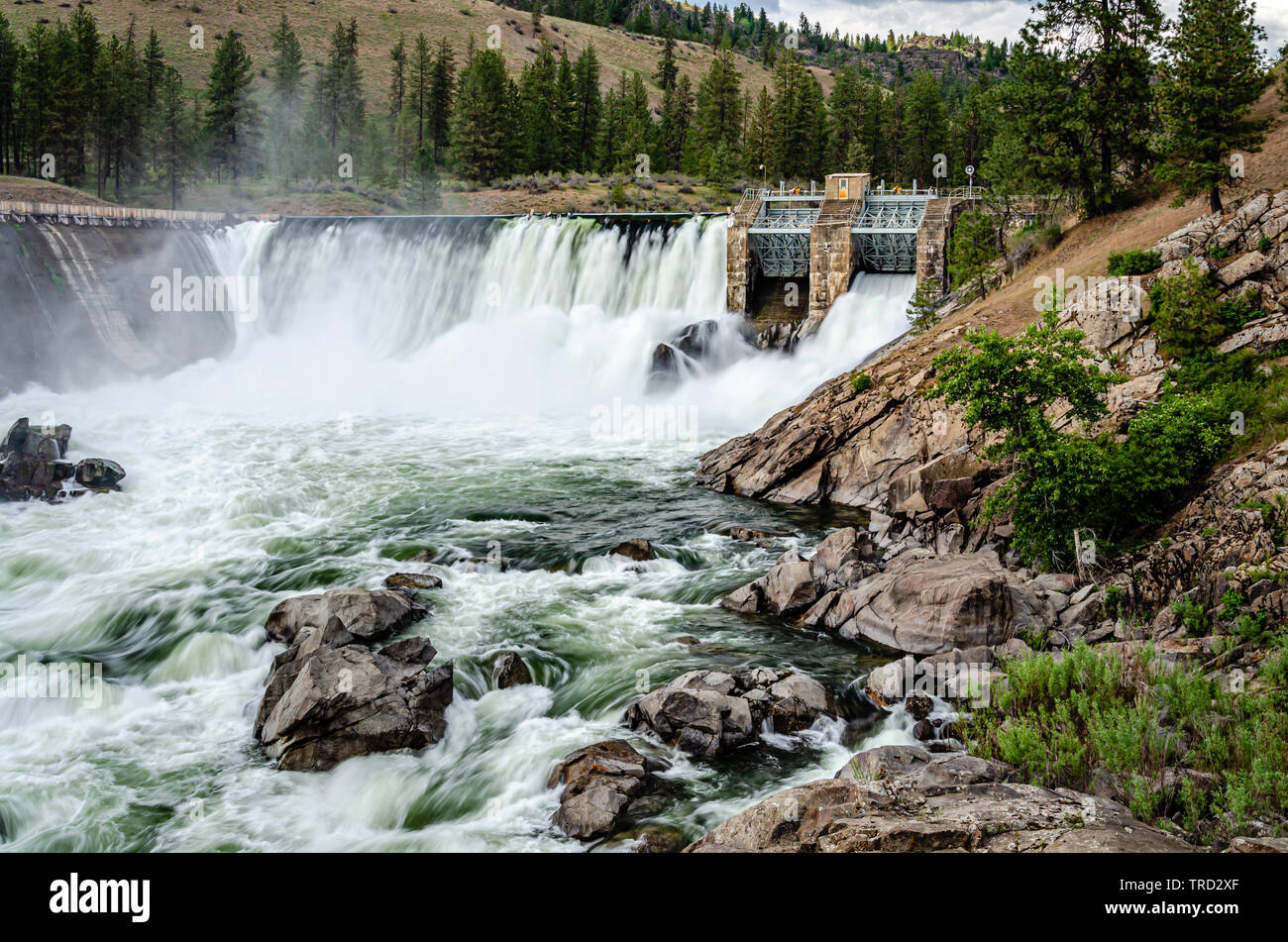 Spokane dam hi-res stock photography and images - Alamy