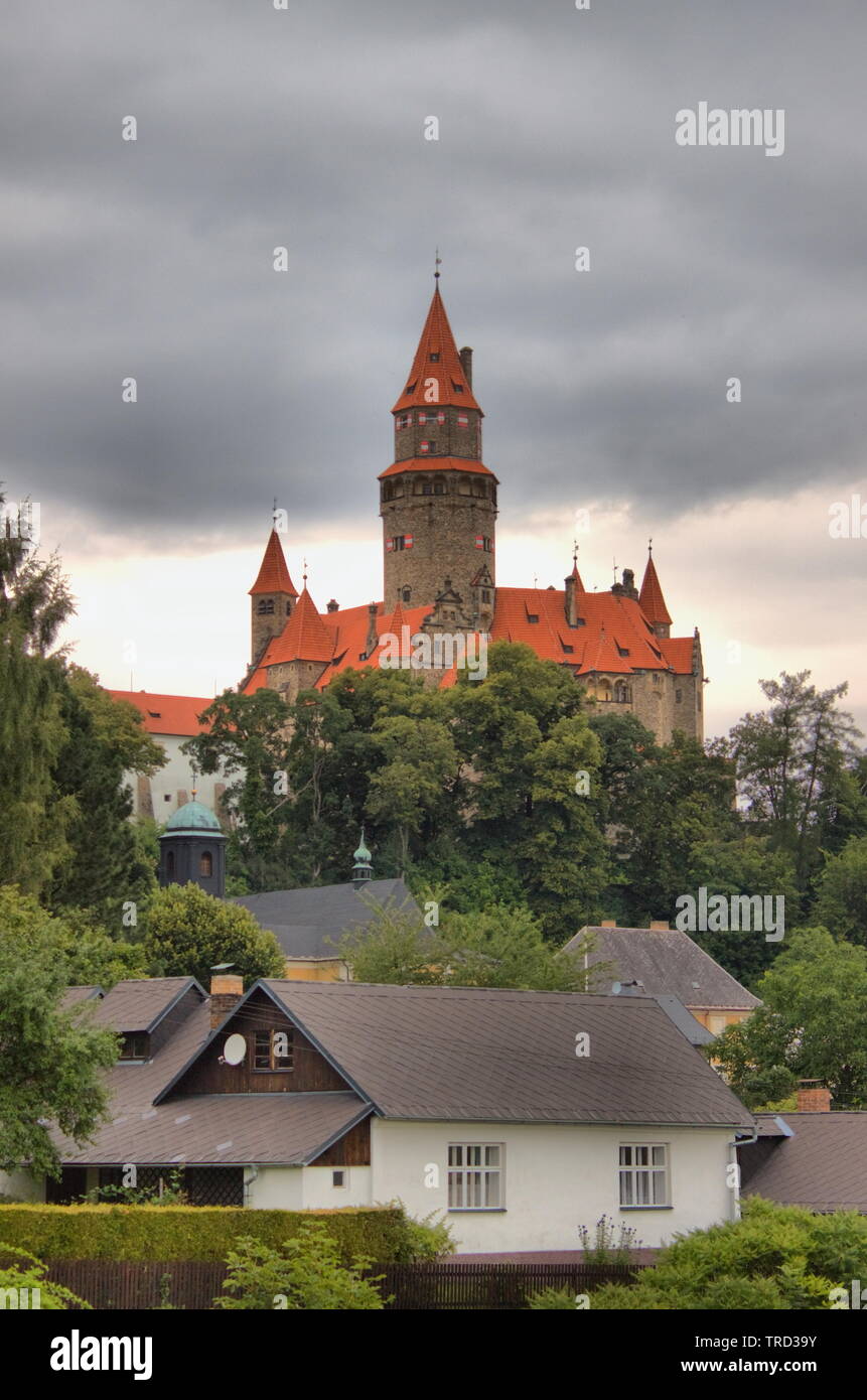 Bouzov castle historic medieval hi-res stock photography and images - Alamy