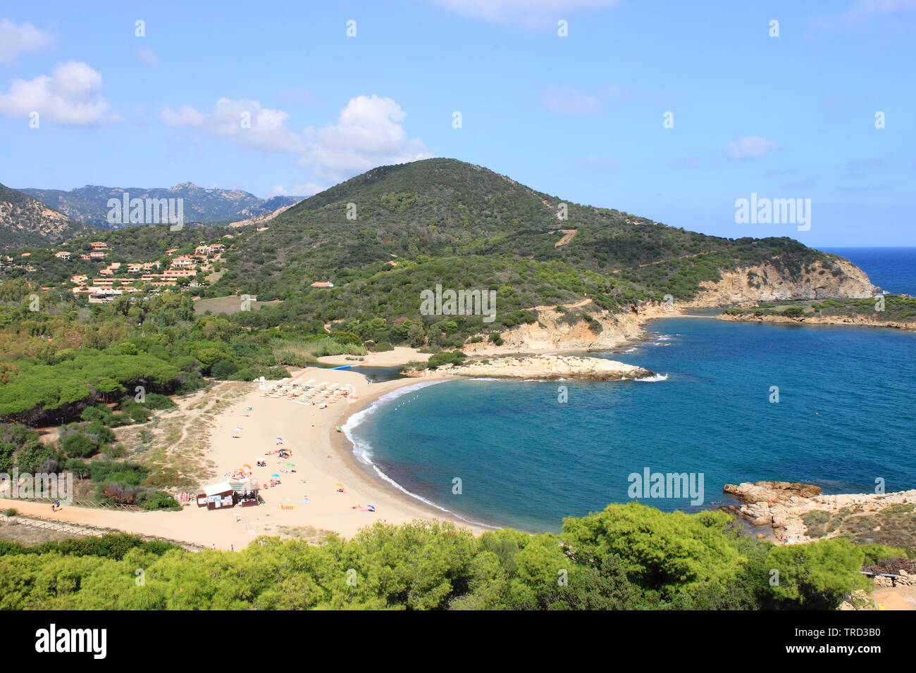 Su Portu beach in Sardinia, Italy Stock Photo - Alamy