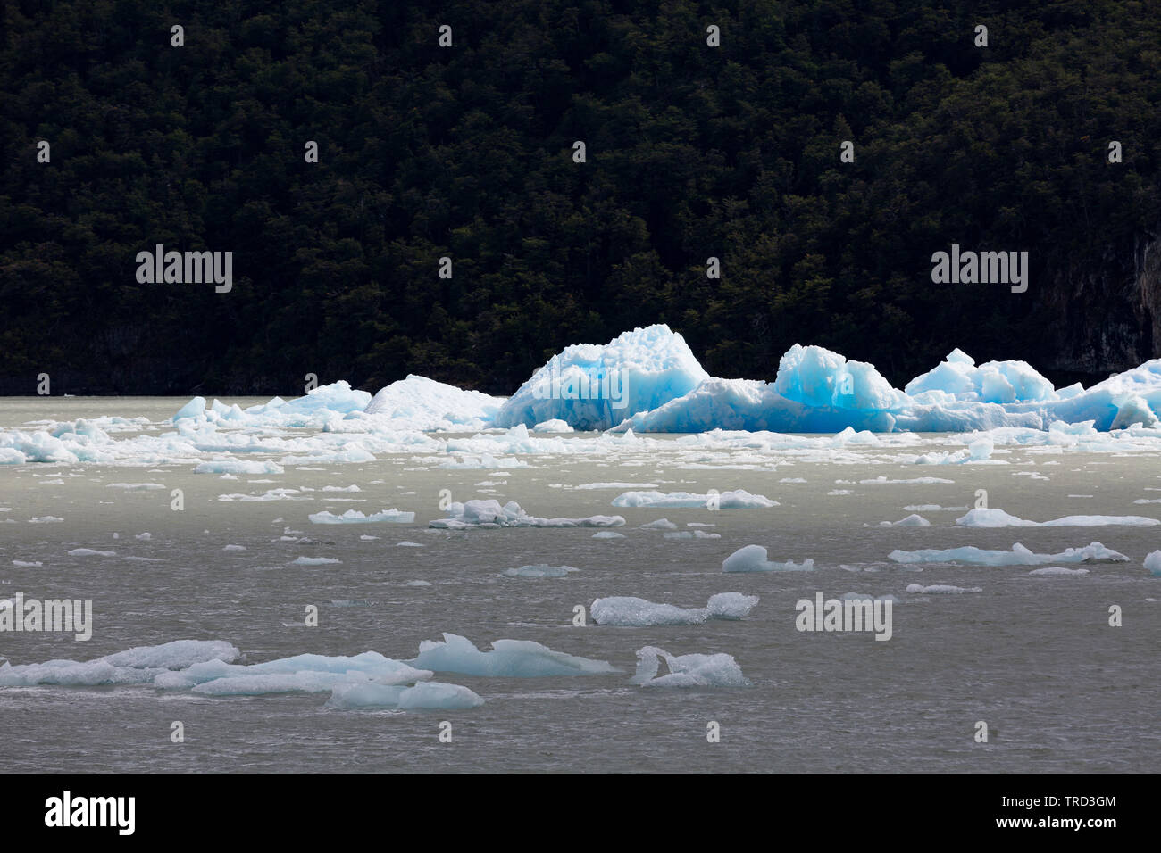 Grey lake chile winter hi-res stock photography and images - Alamy