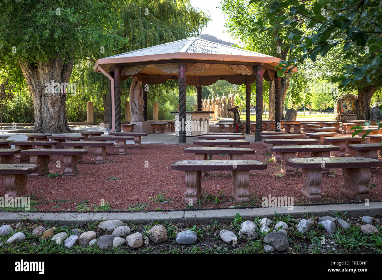 OUTDOOR SANTUARIO DI CHIMAYO Stock Photo - Alamy