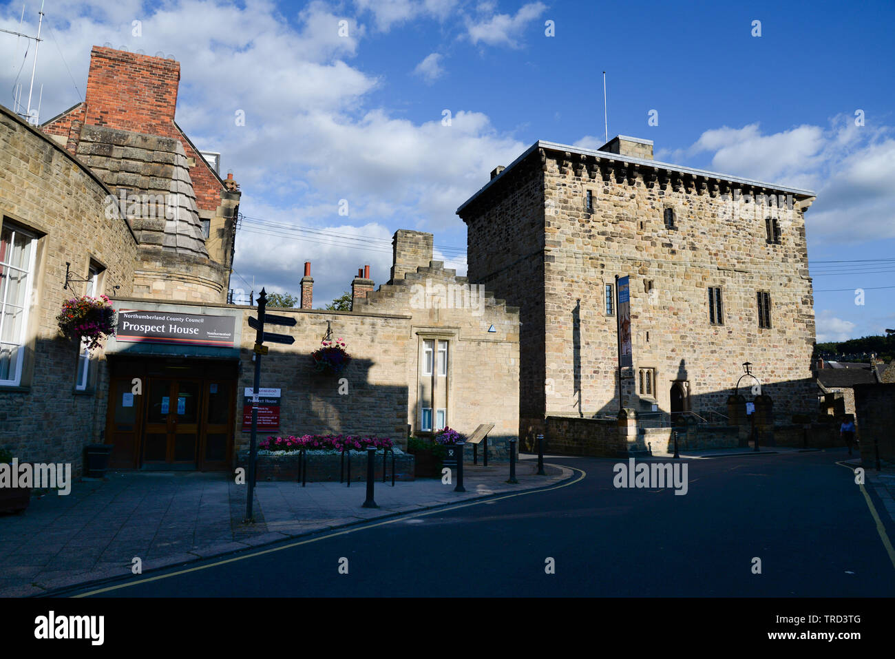 Hexham the Gaol Stock Photo - Alamy