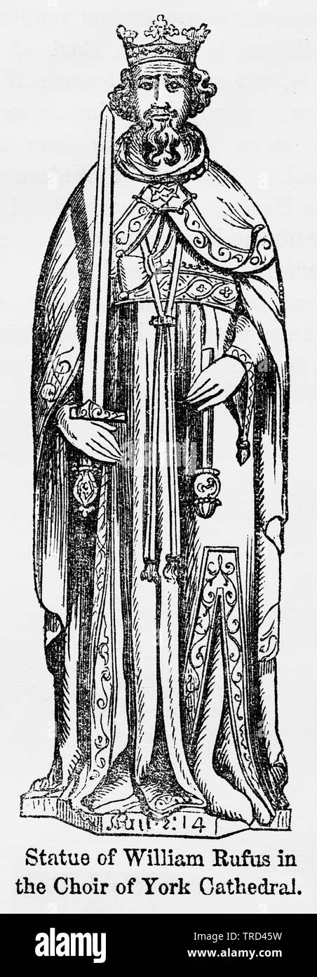 William ii of england rufus hi-res stock photography and images - Alamy