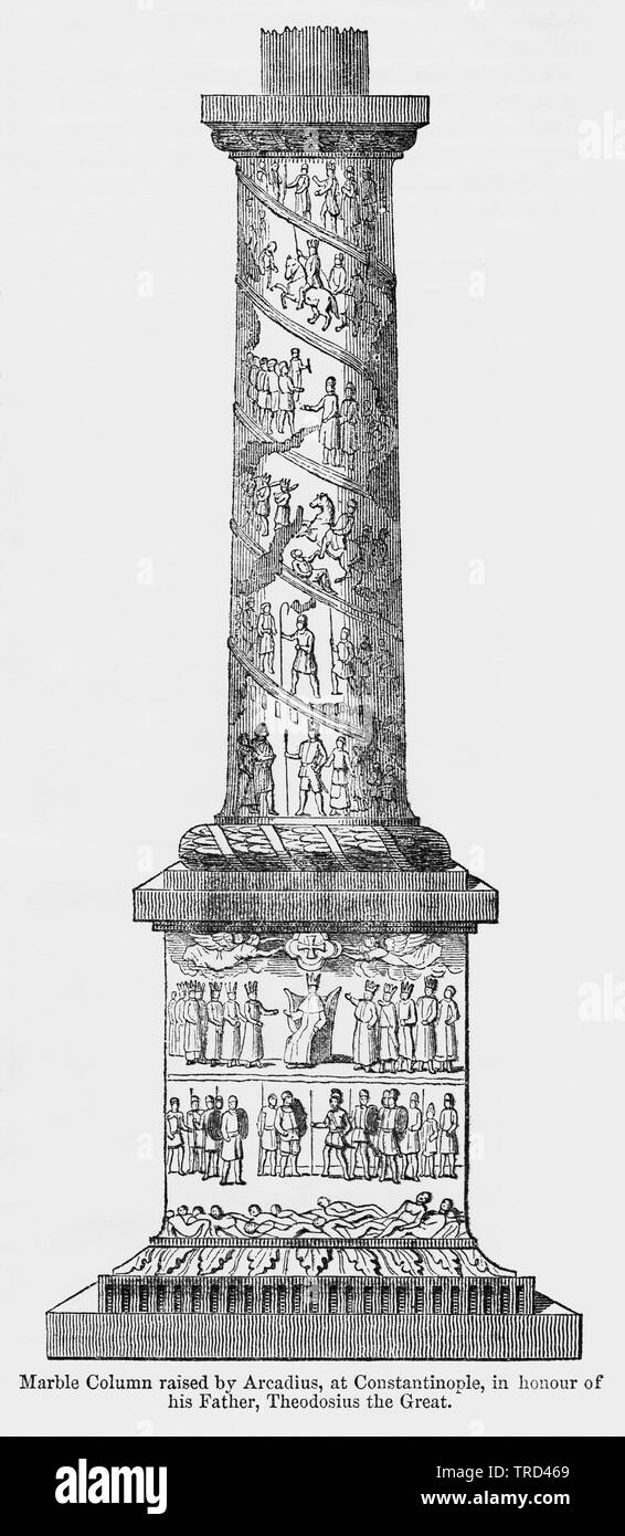 Column of arcadius hi-res stock photography and images - Alamy