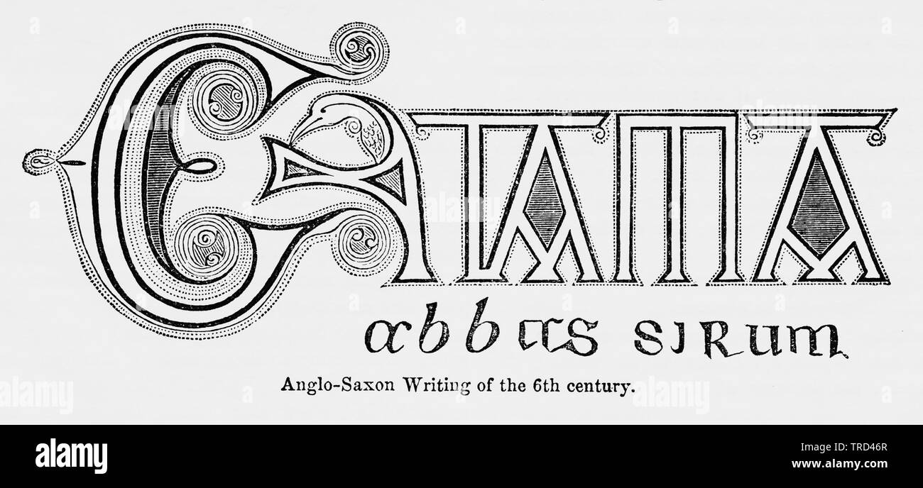 Anglo saxon hi-res stock photography and images - Alamy