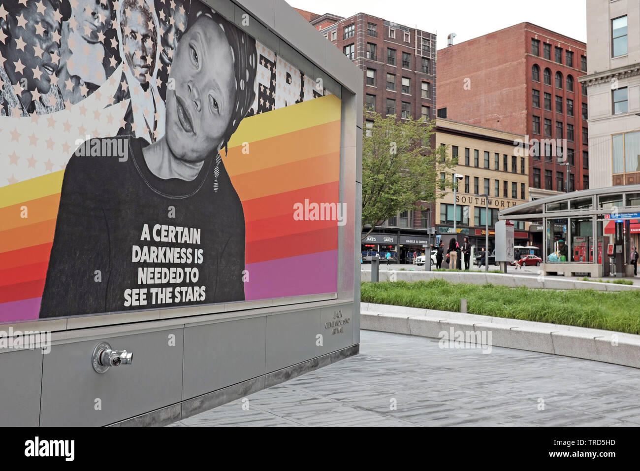 Downtown cleveland streetscape 2019 hi-res stock photography and images ...