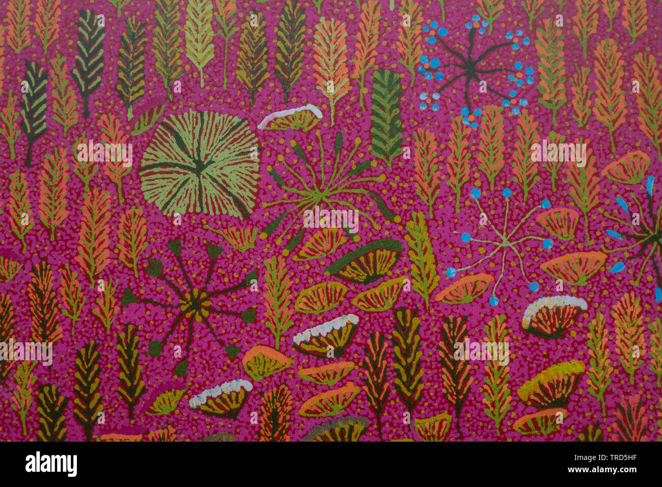 patterned wallpaper for background close-up, background to insert text ...