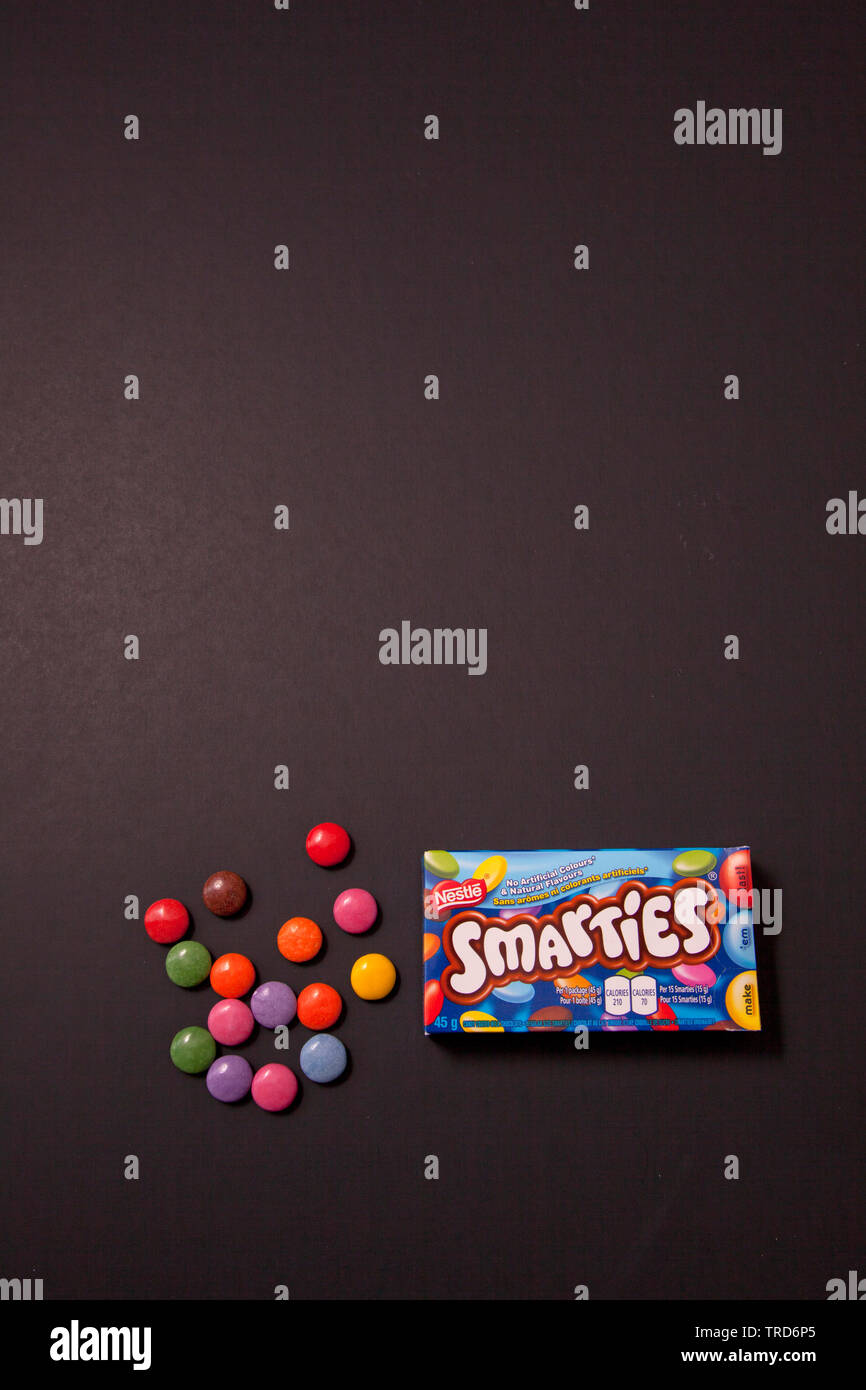 Smarties box hi-res stock photography and images - Alamy