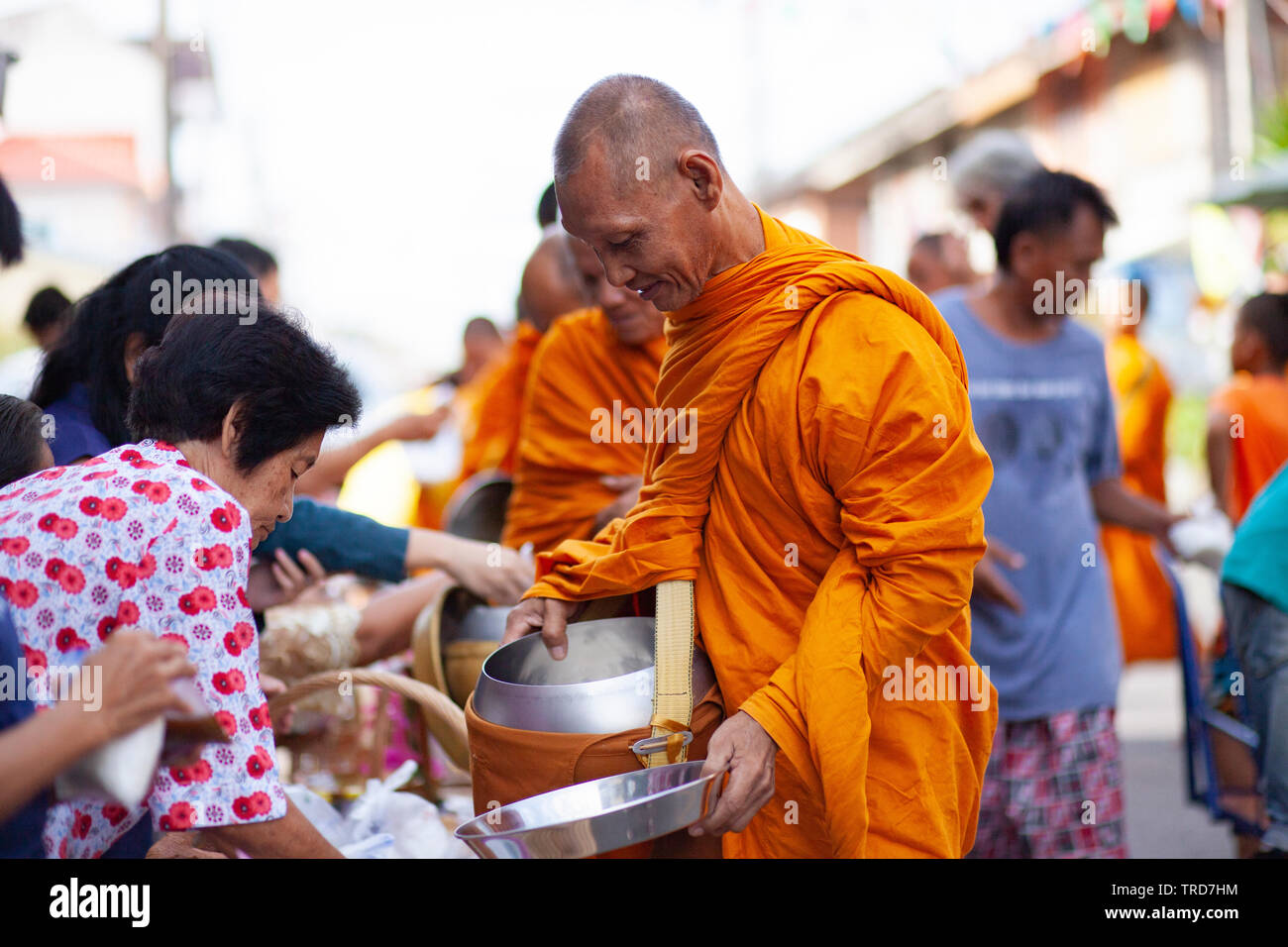 Monk with cook hi-res stock photography and images - Alamy
