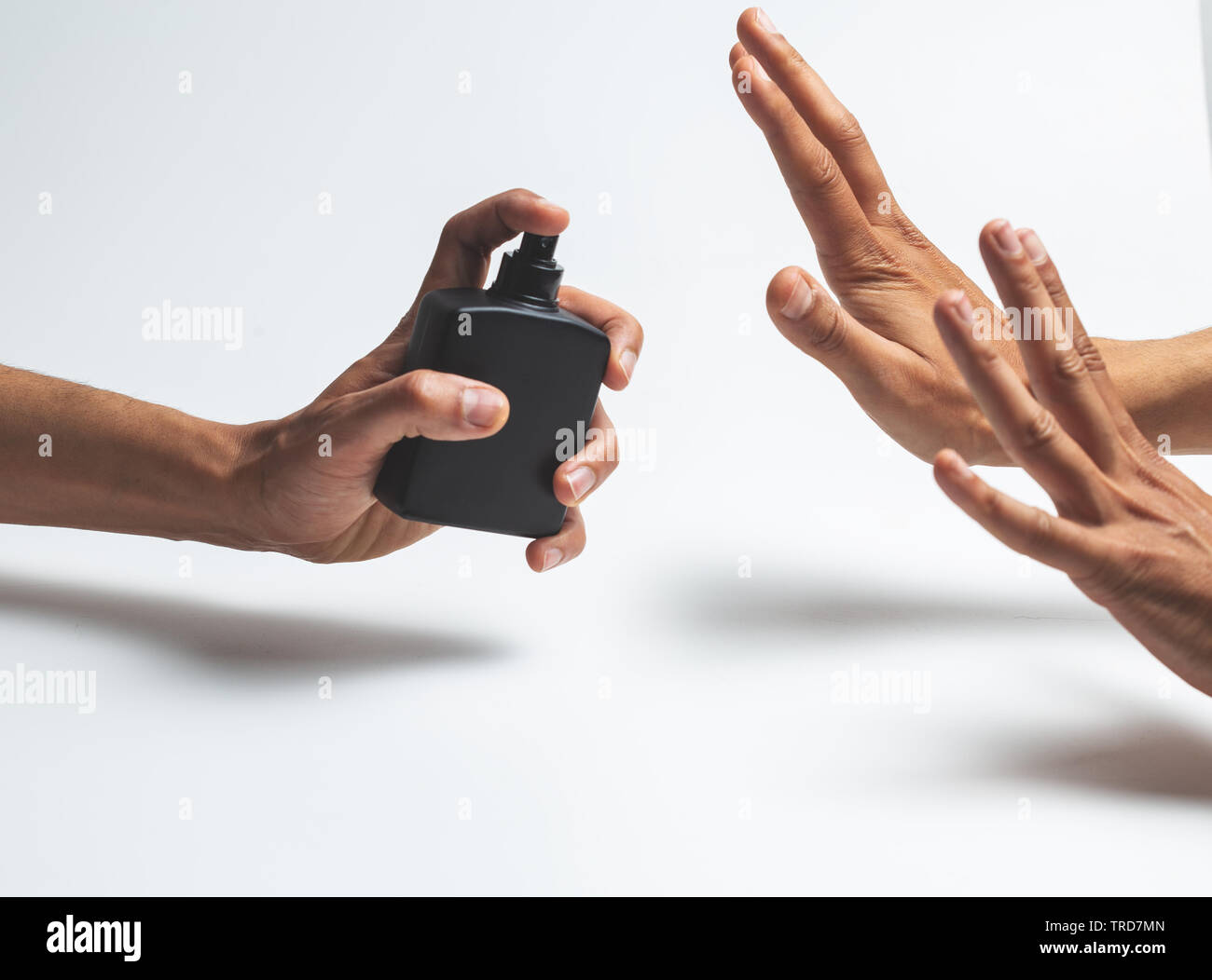 Hand perfume spray hi-res stock photography and images - Alamy