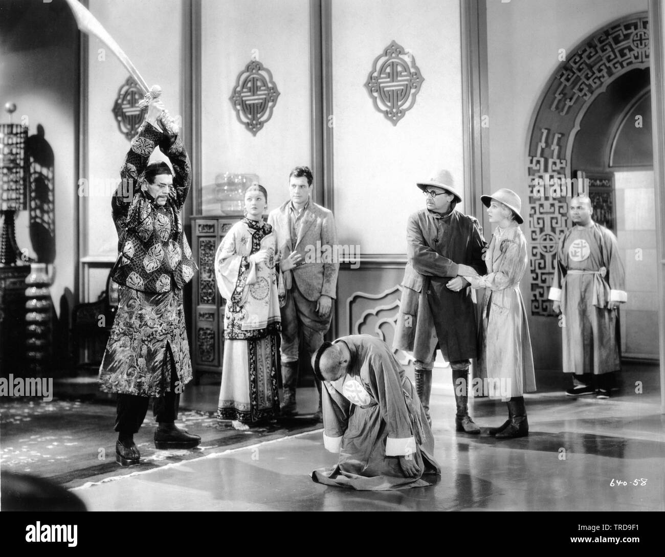 Boris Karloff as Dr. Fu Manchu Myrna Loy as his daughter Charles ...