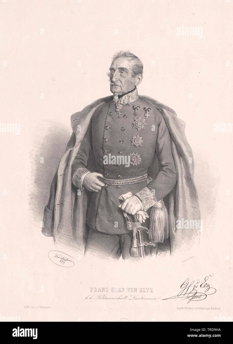 Eltz, Franz count, Additional-Rights-Clearance-Info-Not-Available Stock ...