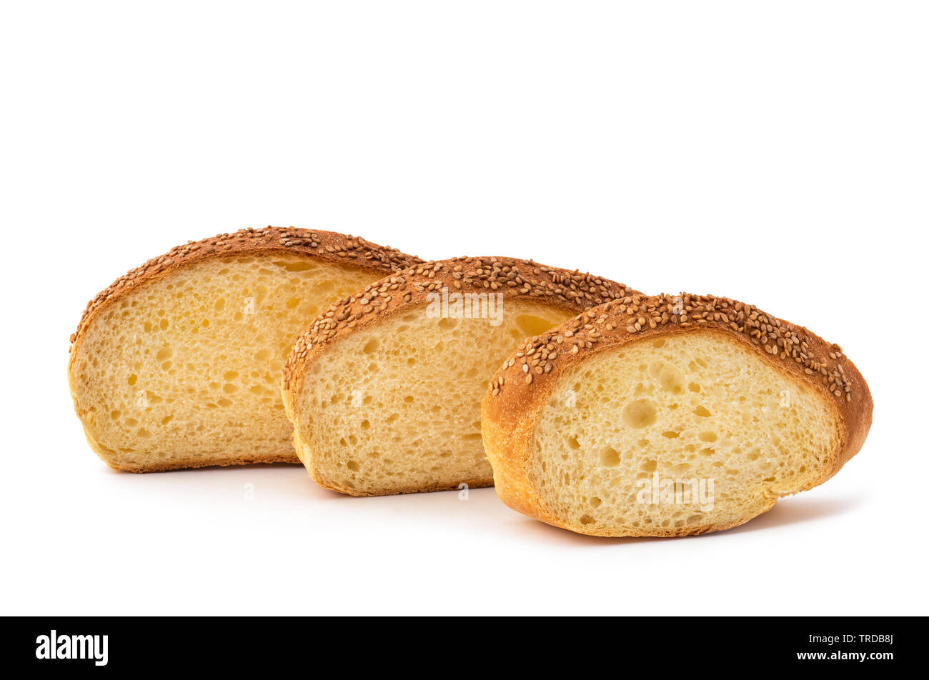 Sliced white bread roll hi-res stock photography and images - Alamy