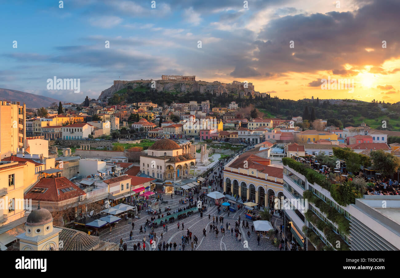 Old town athens, greece hi-res stock photography and images - Alamy