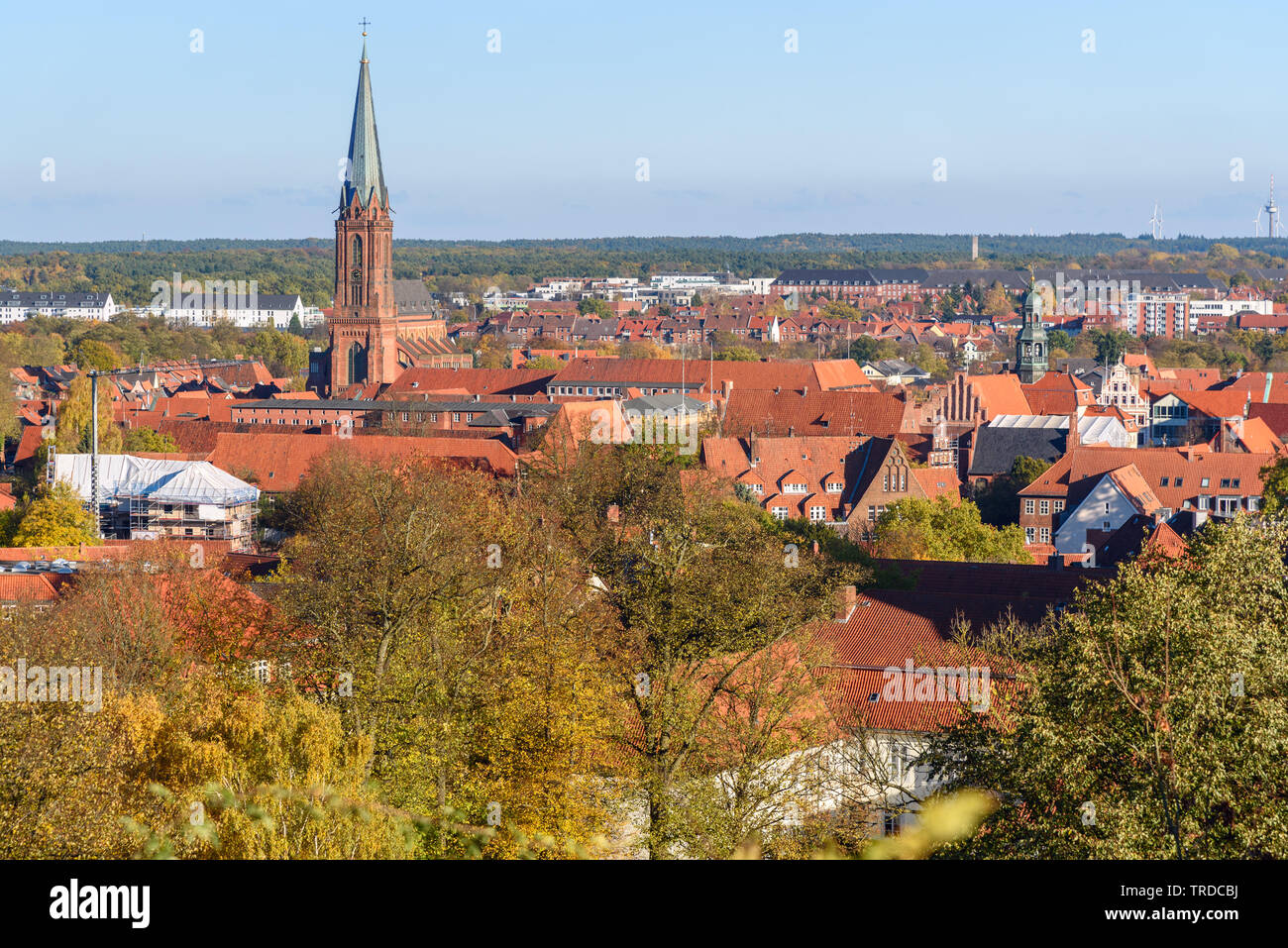 View of Luneburg from Kalkberg. Germany Stock Photo - Alamy
