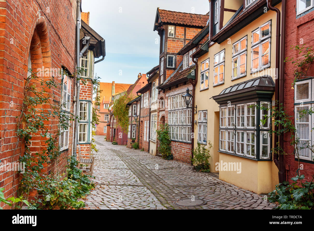 Lunenburg medieval town center hi-res stock photography and images - Alamy