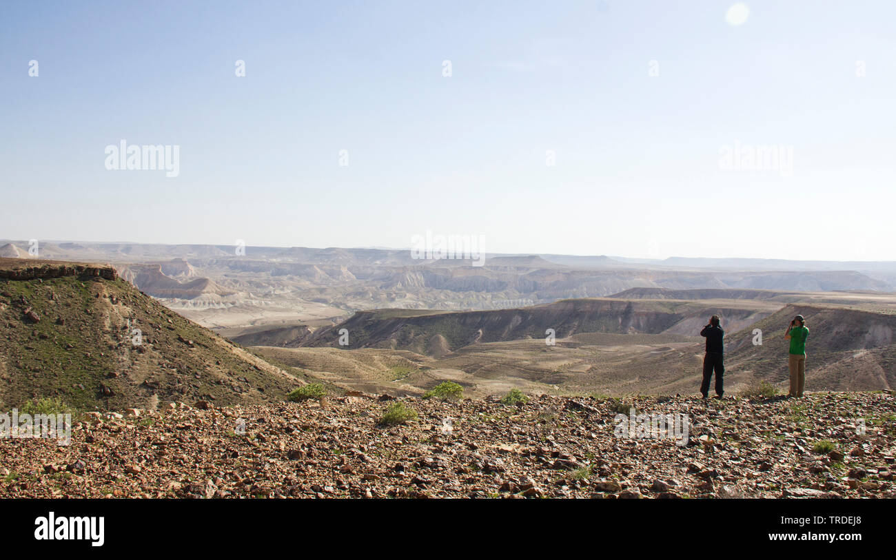 Birdwatching in Nizzana, Sde Boker , Israel, Sde Boker Stock Photo - Alamy