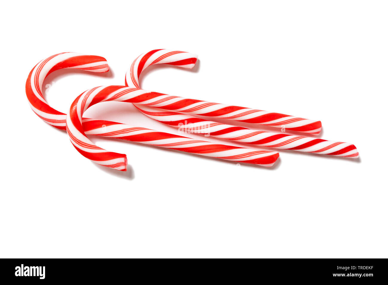 Christmas candy canes Stock Photo - Alamy