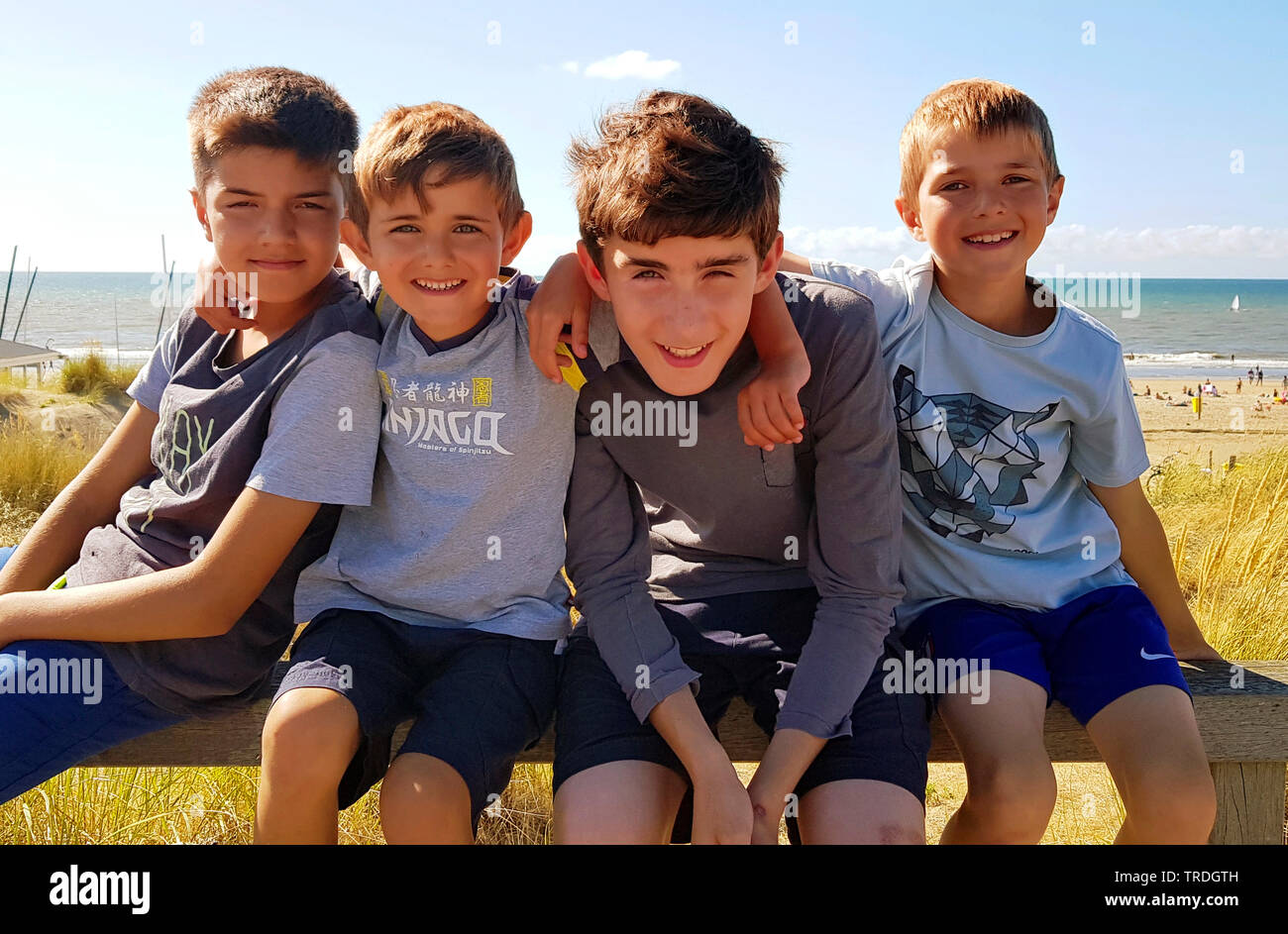 Four Boys High Resolution Stock Photography and Images - Alamy