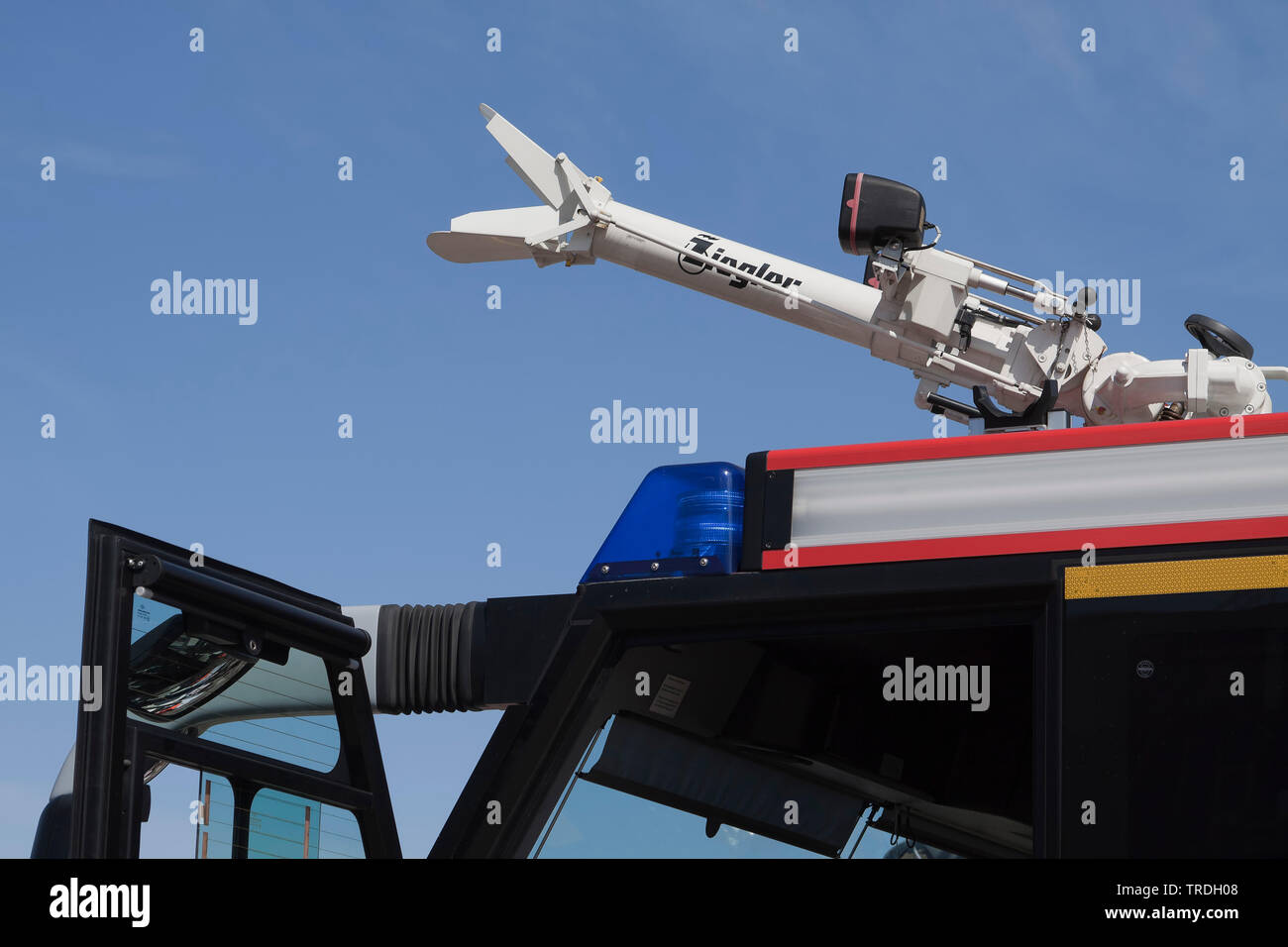 Airport rescue tender hi-res stock photography and images - Alamy