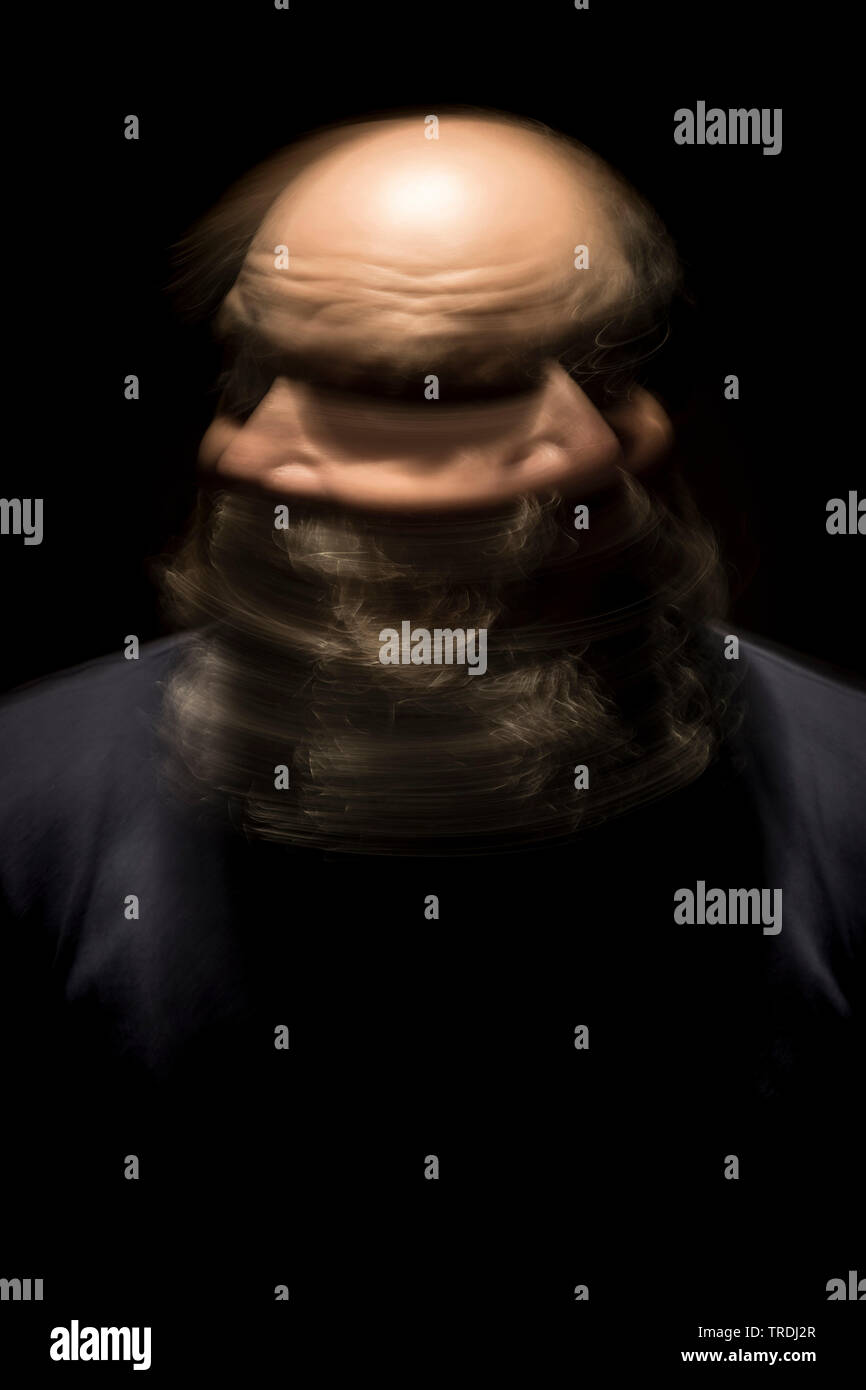 Shaking head blur hi-res stock photography and images - Alamy