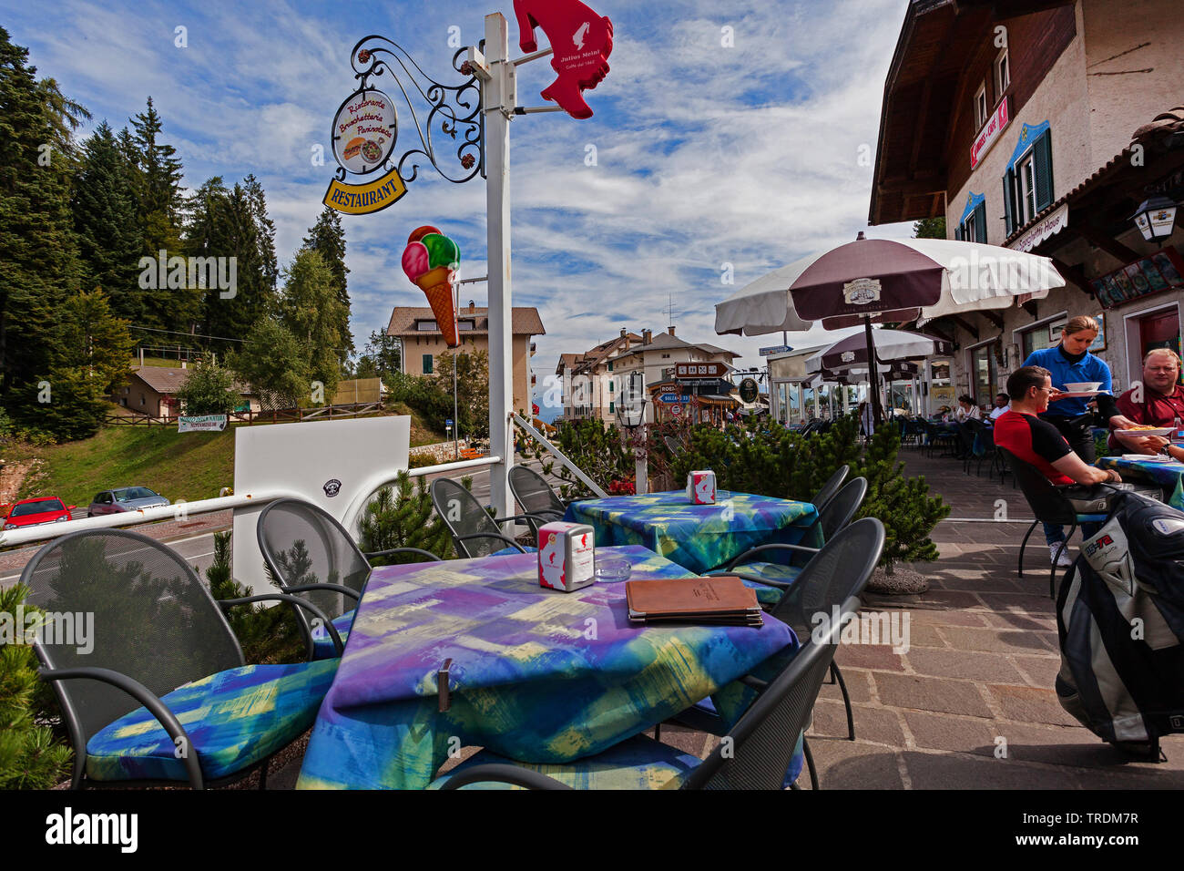 Mendola mountain pass trentino hi-res stock photography and images - Alamy