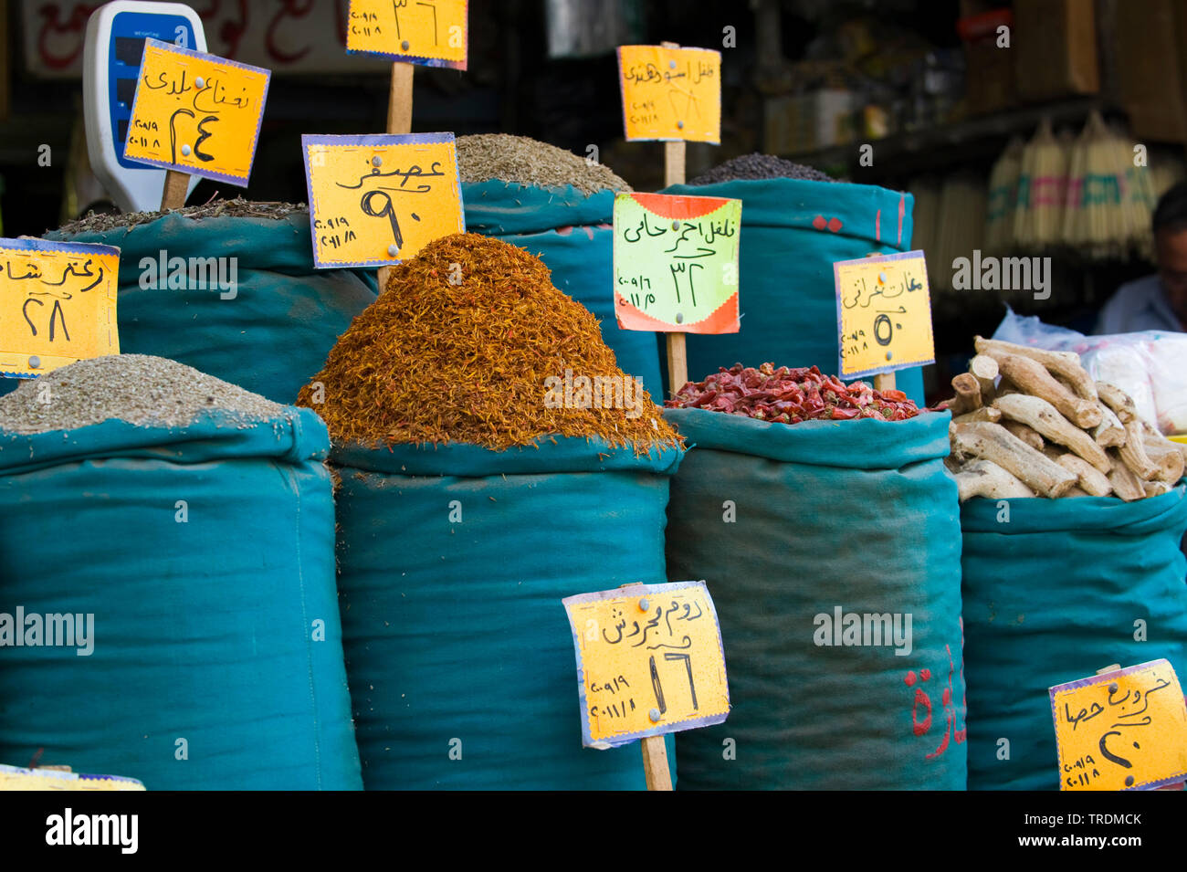 Khan el Khalili, bazar in Cairo, Egypt, Khan el Khalili Stock Photo - Alamy