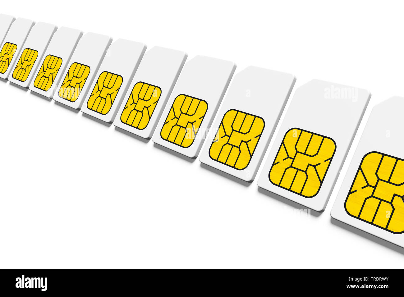 Sim cards many hi-res stock photography and images - Alamy