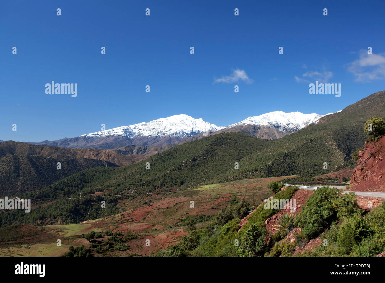 Snow on mountains africa hi-res stock photography and images - Alamy