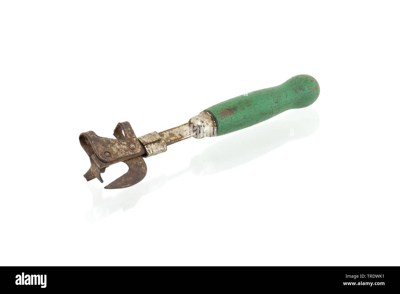 old opener isolated on white background Stock Photo - Alamy
