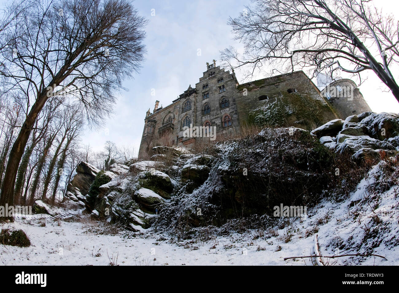 Castle Bad Bentheim, Germany, Lower Saxony, Bad Bentheim Stock Photo ...