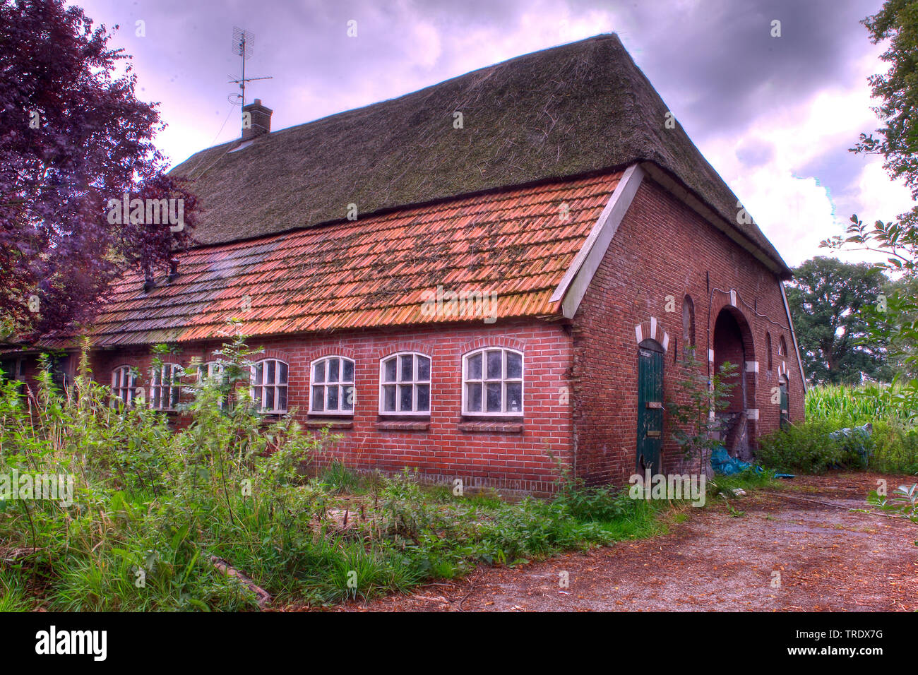 Old dutch farmhouses hi-res stock photography and images - Alamy