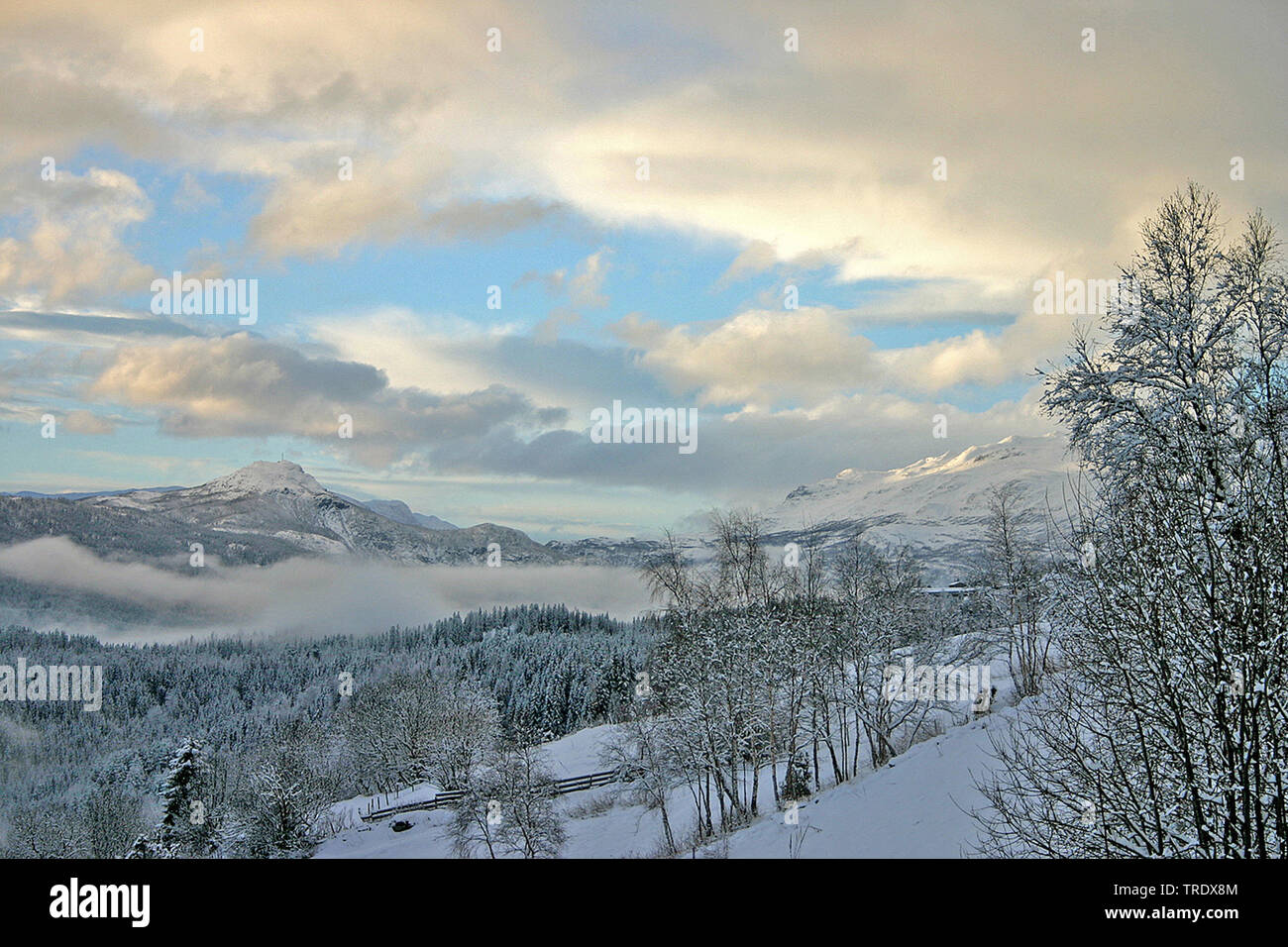 Norway wintry hi-res stock photography and images - Alamy